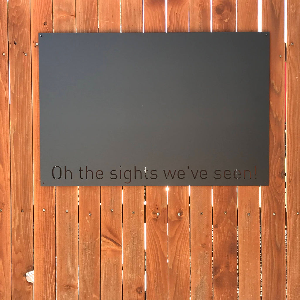 New Metal Signs, Custom Metal Signs - Think Metal CNC – ThinkMetal