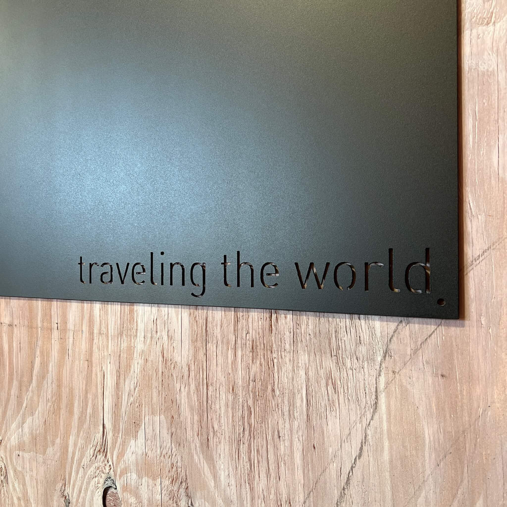 Choose-Your-Phrase Magnet Board, Magnetic Display - Think Metal CNC ...