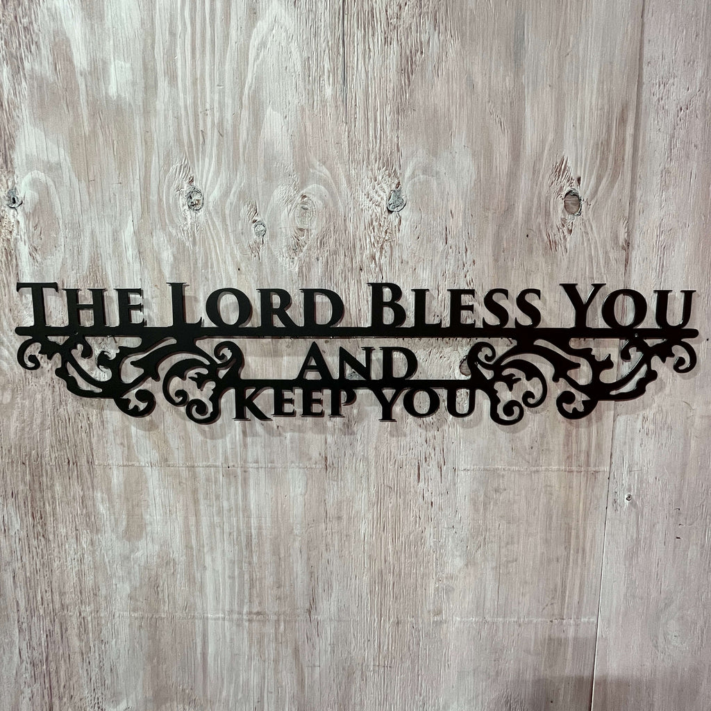 Ornate Custom Sign, Metal Name Sign - Think Metal CNC – ThinkMetal