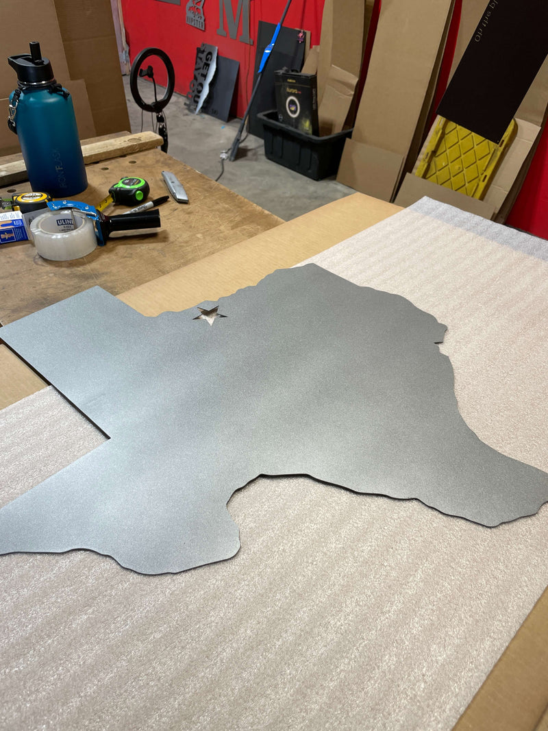 Metal Texas Sign, Texas Star Metal Signs, Texas Metal Art Signs - Think ...