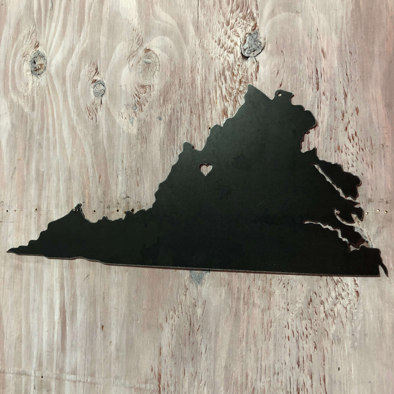 Virginia Sign, Metal State of Virginia Sign - Think Metal CNC – ThinkMetal