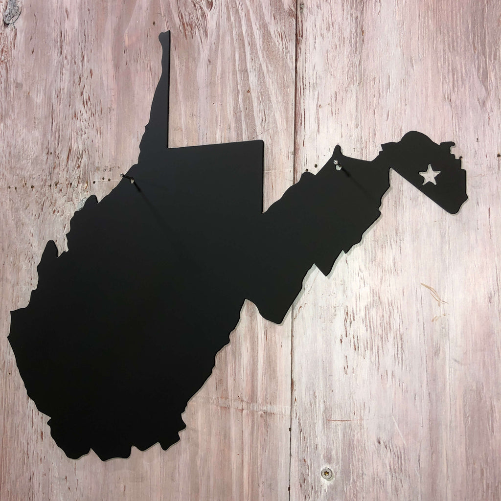Metal West Virginia State Sign - Think Metal CNC – ThinkMetal