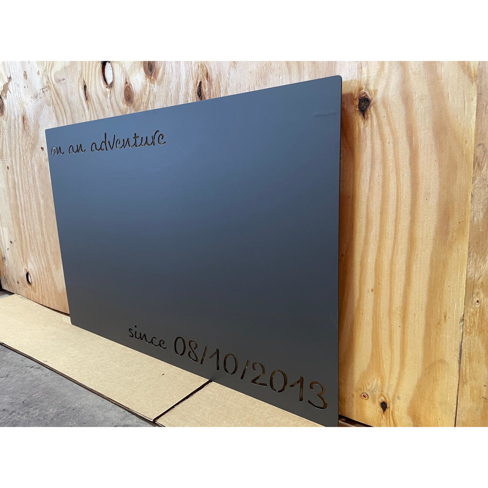 Date Magnet Board, Metal Magnet Board with Date, Anniversary Magnet ...