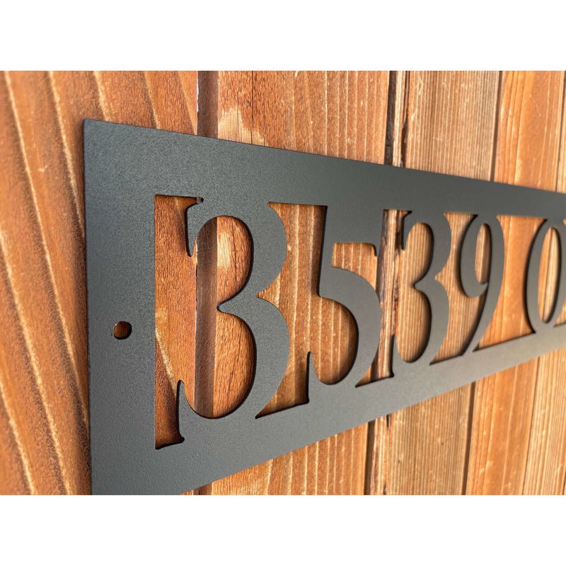 Full Address Marker with House Number and Street Name | #1006 – ThinkMetal