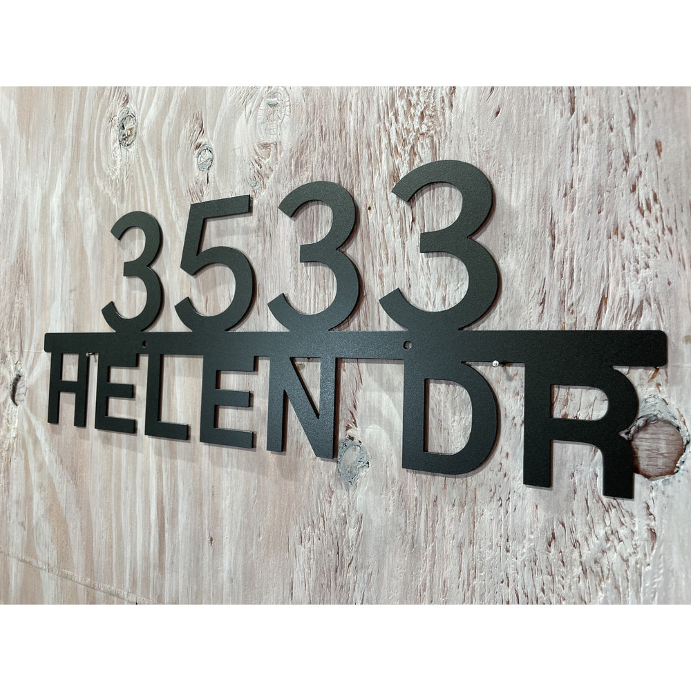 Custom Address Marker, Custom Address Signs, Metal Address Signs ...