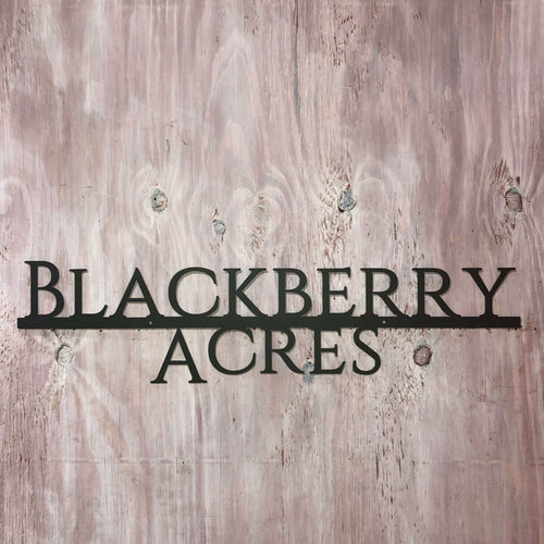 High-Quality Metal Custom Name Signs | Think Metal – ThinkMetal