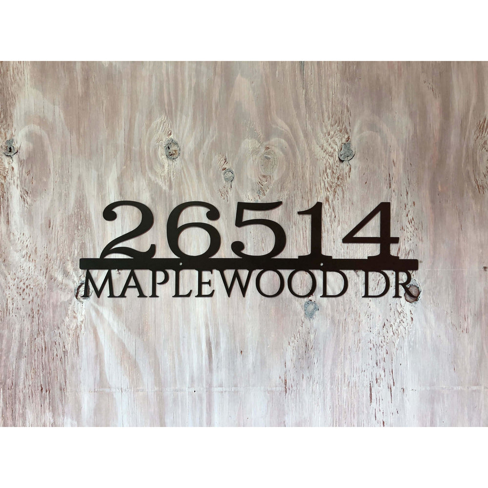 Custom Address Marker, Custom Address Signs, Metal Address Signs ...