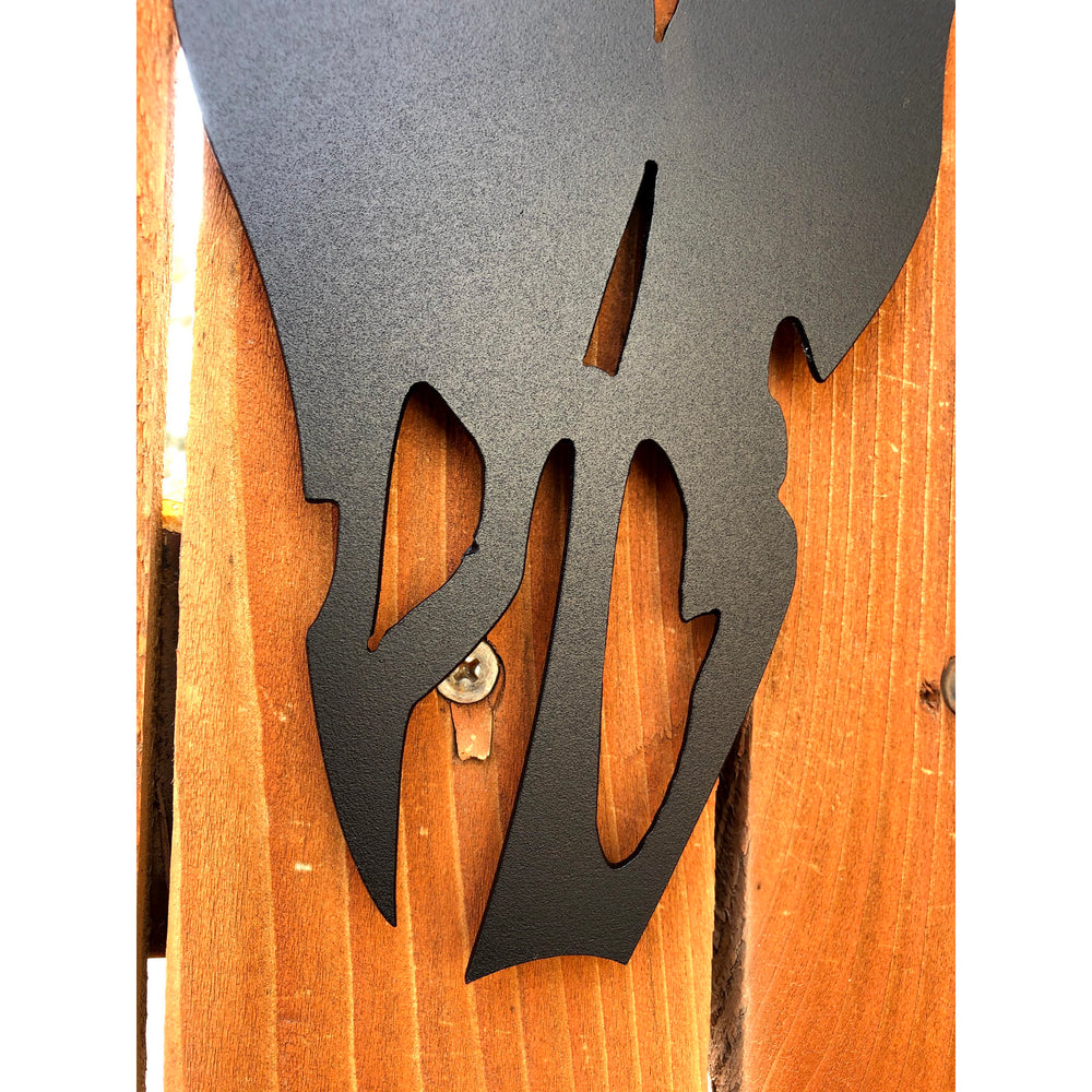 Custom Skull Sign, Metal Cow Skull Sign - Think Metal CNC – ThinkMetal