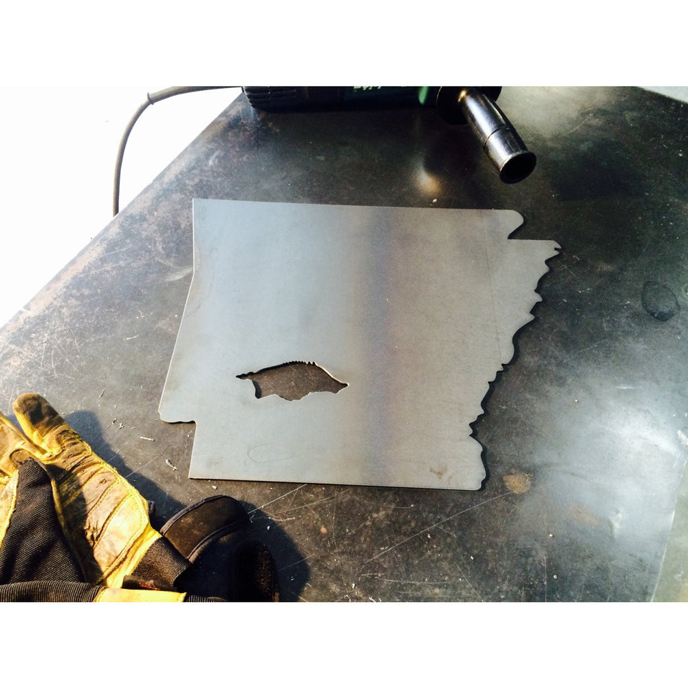 Arkansas Razorback Sign, Metal Arkansas Sign - Think Metal CNC – ThinkMetal