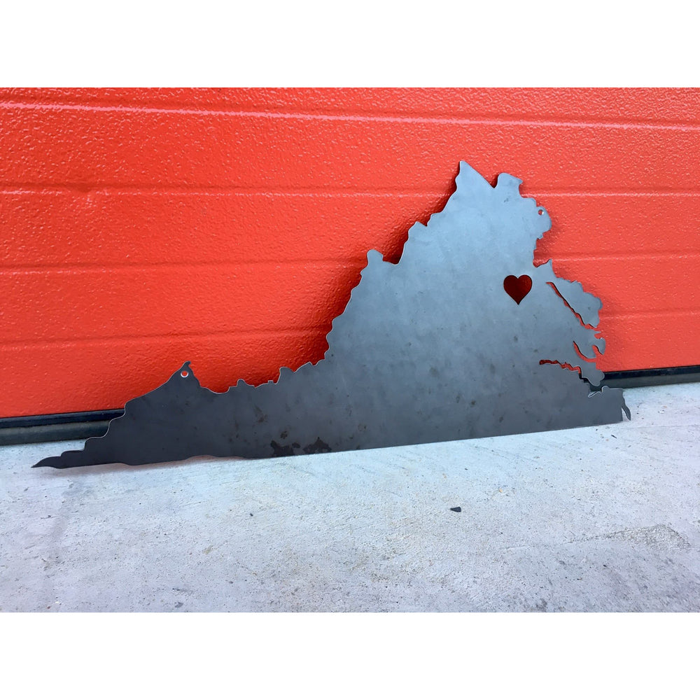 Virginia Sign, Metal State of Virginia Sign - Think Metal CNC – ThinkMetal