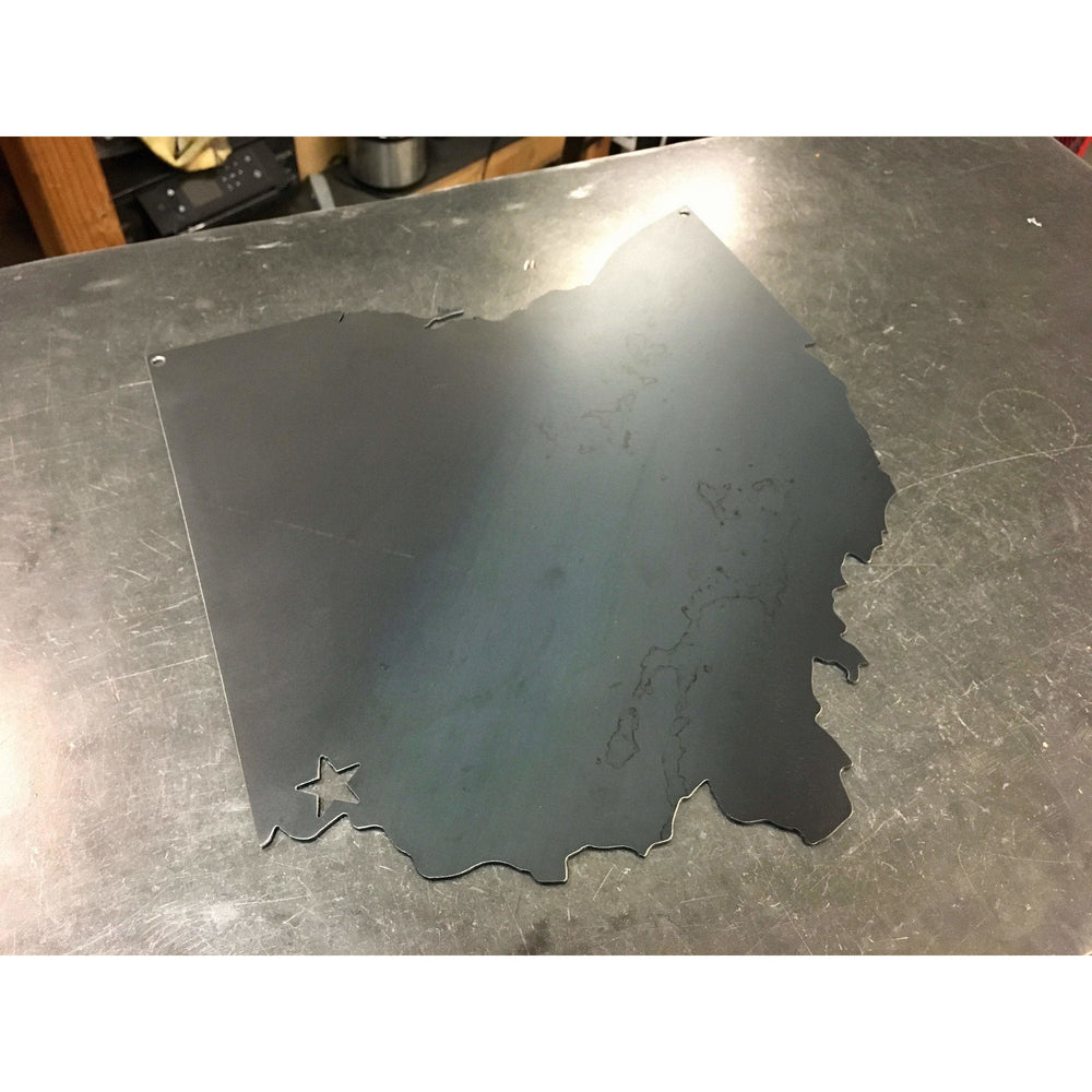 Ohio Home Signs, Metal Ohio State Sign - Think Metal CNC – ThinkMetal