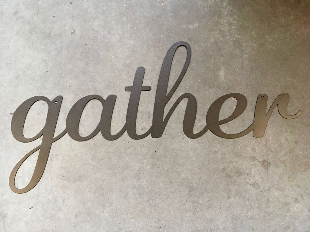 Create Your Own Metal Word Sign - Think Metal CNC – ThinkMetal